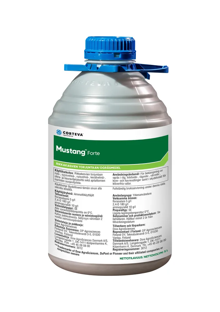 Mustang Forte 5 l rikkakasvien torjunta-aine | Lantmännen Agro